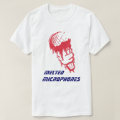 microphone cone finished, Melted, Microphones T-Shirt | Zazzle