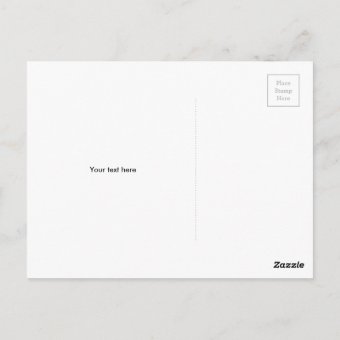 Microphone postcard template with mic logo graphic | Zazzle