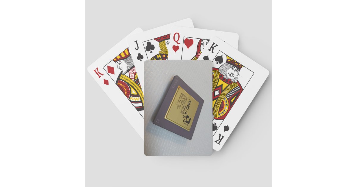 Microprocessor Deck of Playing Cards | Zazzle