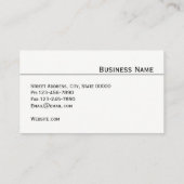 Microscope Medical Black & White Business Card | Zazzle