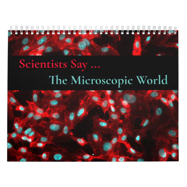 Microscopic World Calendar | Zazzle