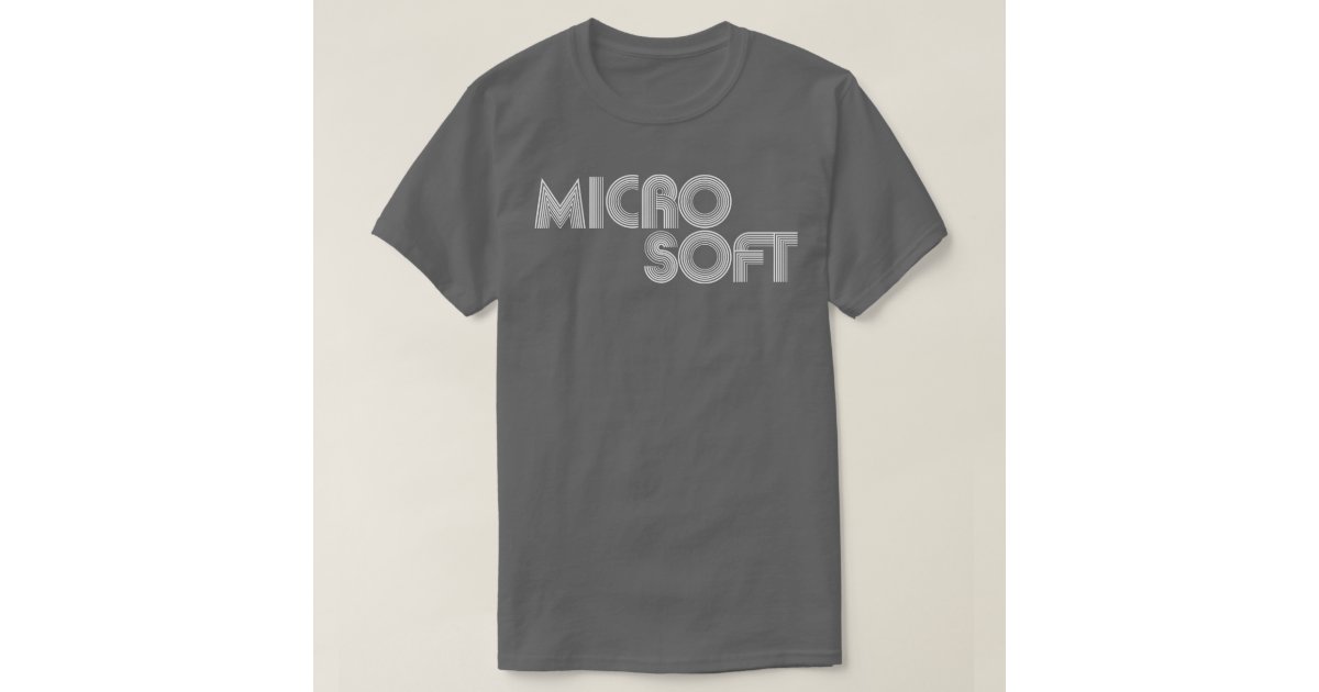 Microsoft T-Shirt | Zazzle