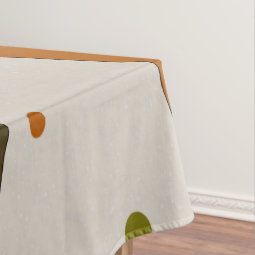 Mid-Century Diamond Pattern Tablecloth | Zazzle