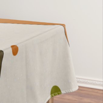 Mid-Century Diamond Pattern Tablecloth | Zazzle