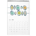 Mid Century Modern #1 Original Art Retro Calendar | Zazzle