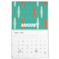 Mid Century Modern Calendar | Zazzle