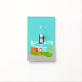 Mid Century Modern Cartoon Light Switch Cover | Zazzle