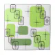 Mid Century Modern Chartreuse Green Ceramic Tile | Zazzle