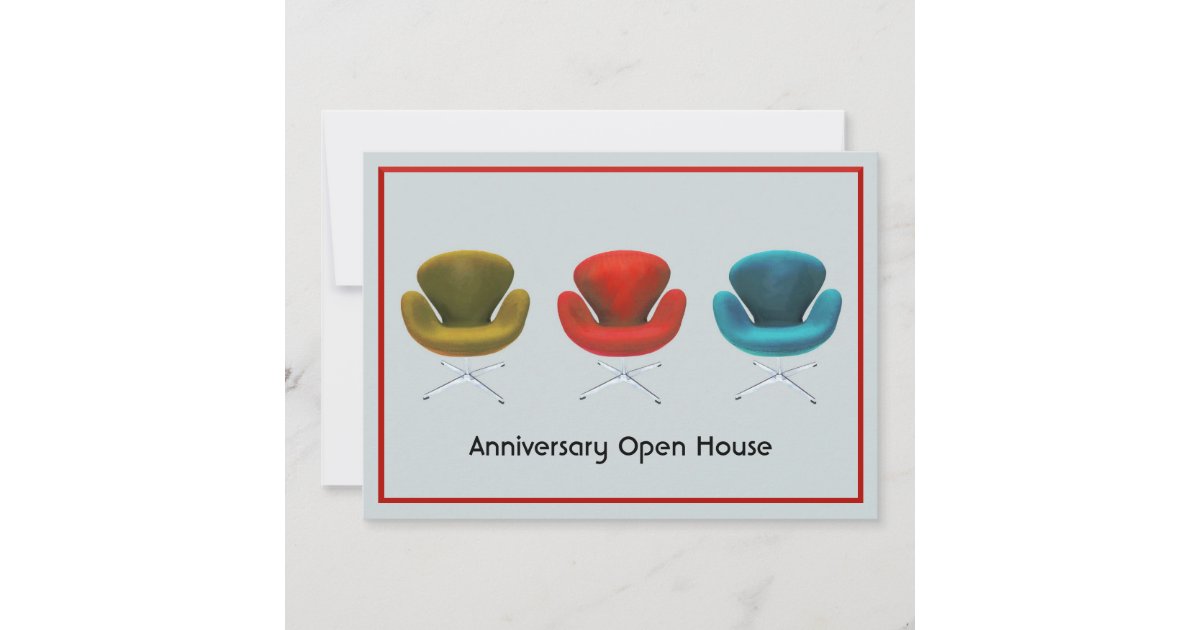 Mid Century Modern Customizable Special Event Invitation | Zazzle