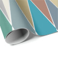 Mid Century Modern Diamonds (Large) Wrapping Paper | Zazzle