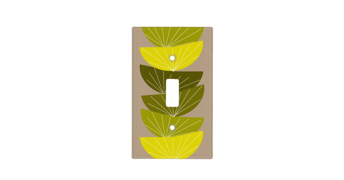 Mid-Century Modern Light Switch Cover #3 | Zazzle