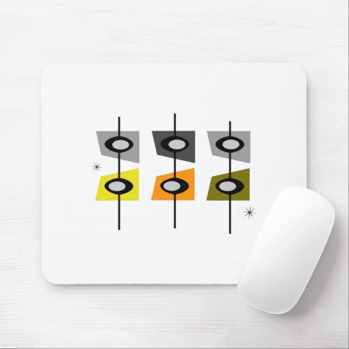 Mid Century Modern MOUSE PAD | Zazzle