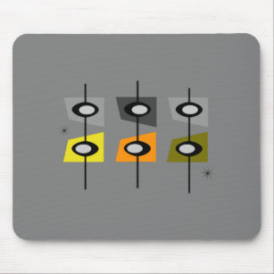 Mid Century Modern Mouse Pads | Zazzle
