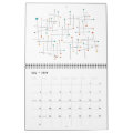 Mid Century Modern Retro Original Art Calendar | Zazzle