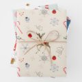 Mid Century Modern | Retro Pink 1950's Atomic Era Wrapping Paper Sheets ...