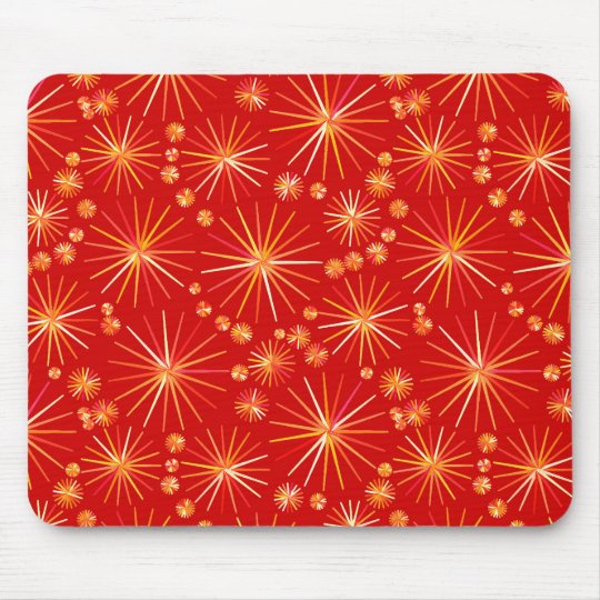 Atomic Era Mid-Century Modern Abstract Mouse Pad | Zazzle.com
