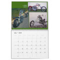 Mid- size Classic Motorcycle Choppers Calendar | Zazzle