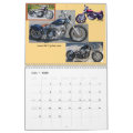 Mid- size Classic Motorcycle Choppers Calendar | Zazzle