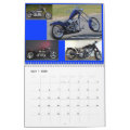 Mid- size Classic Motorcycle Choppers Calendar | Zazzle