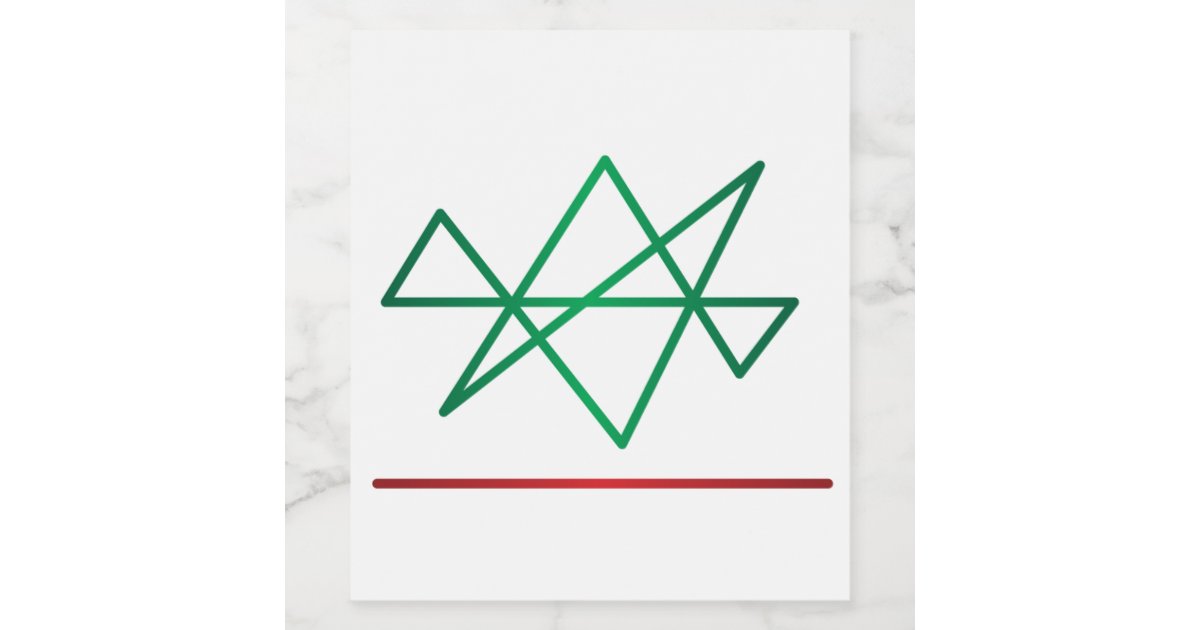 Midas star reiki label | Zazzle