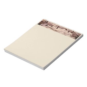 Midcentury Modern Architecture Notepad | Zazzle