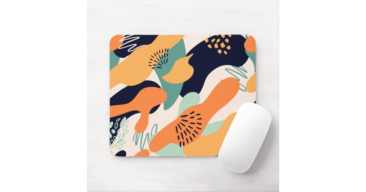 Midcentury Modern Art Mouse Pad | Zazzle