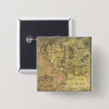 MIDDLE EARTH™ Map Pinback Button | Zazzle