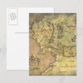 MIDDLE EARTH™ Map Postcard | Zazzle