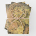 MIDDLE EARTH™ Map Wrapping Paper Sheets | Zazzle