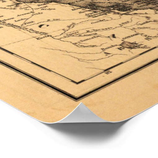 Middle East "Persia Arabia"Panoramic Map Poster | Zazzle