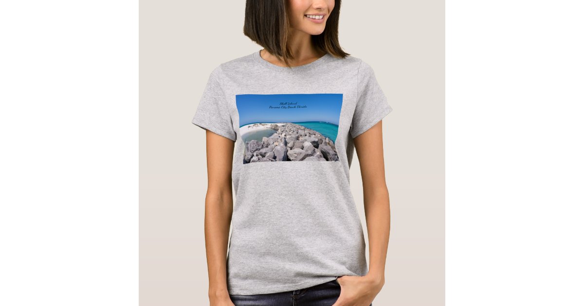 Middle Of Shell Island Jetty T-Shirt | Zazzle