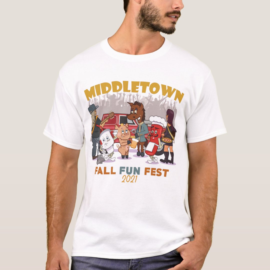 Middletown Fall Fun Fest Tee by Stuart Troxel | Zazzle