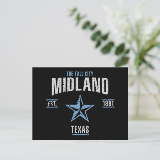 Midland Postcard | Zazzle