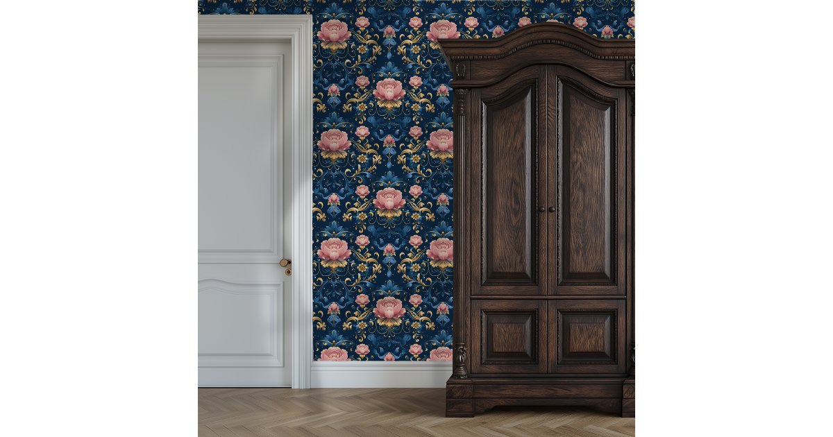 Midnight Garden Royale Princesscore Wallpaper | Zazzle