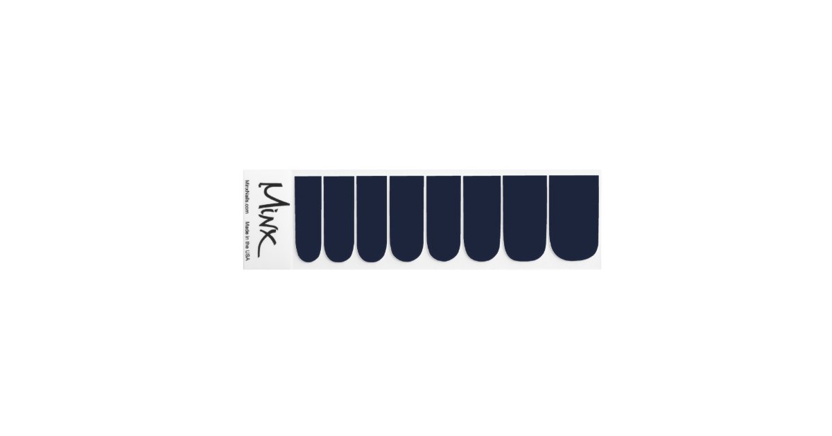 Midnight in Manhattan Minx Nail Art | Zazzle