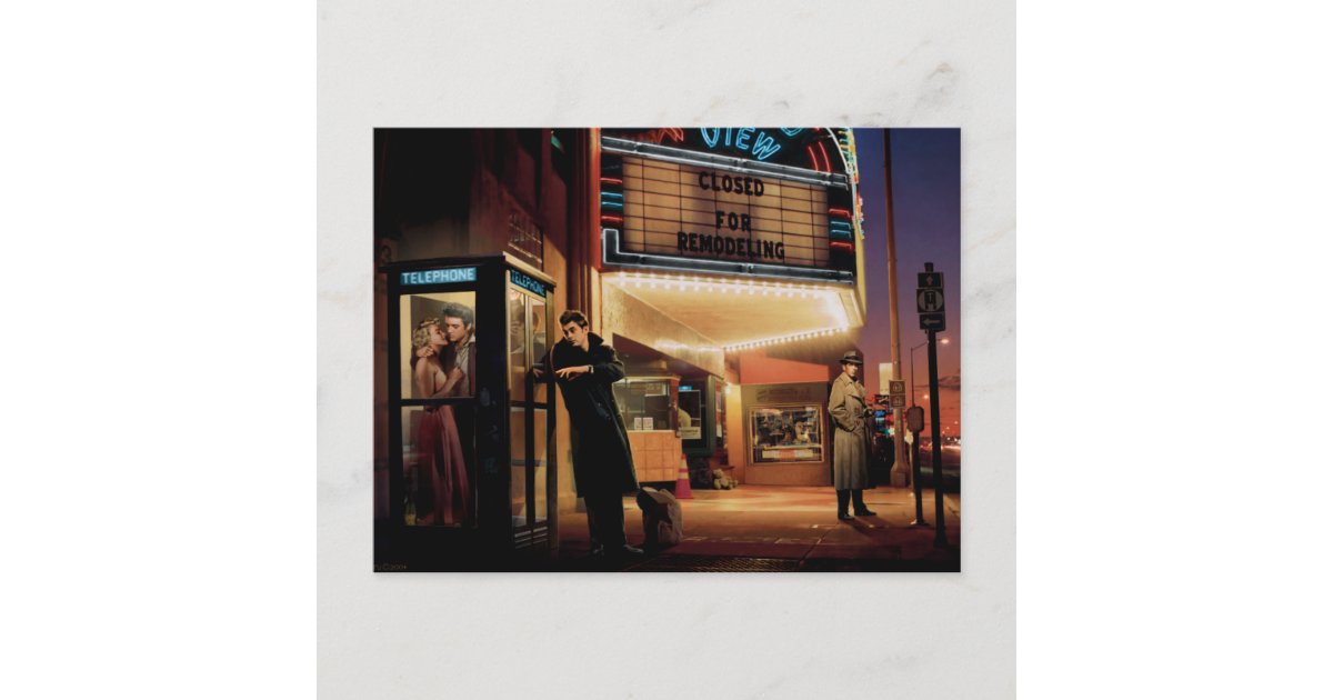 Midnight Matinee Postcard | Zazzle