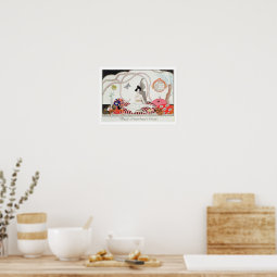 Midnight! or The Fashionable Apartment, 1920 (poch Poster | Zazzle
