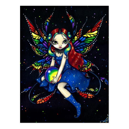 "Midnight Rainbow" Postcard | Zazzle.com