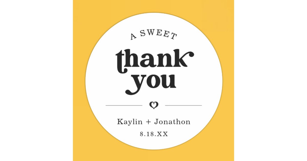 Midnight Snack Wedding Favor Labels | Zazzle