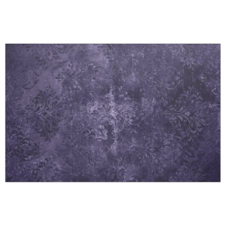 Purple Floral Damask Fabric | Zazzle