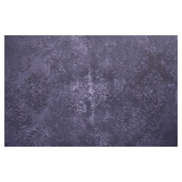Purple Floral Damask Fabric | Zazzle
