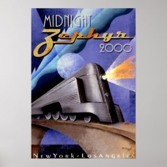 Midnight Zephyr Poster | Zazzle