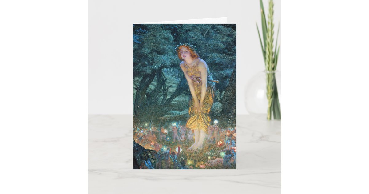 Midsummer's Eve Card | Zazzle