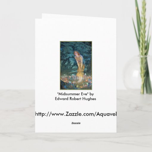 Midsummer's Eve Card | Zazzle