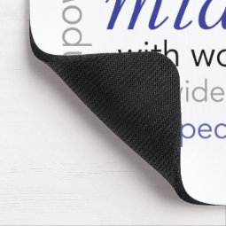 midwife word cloud mouse pad | Zazzle