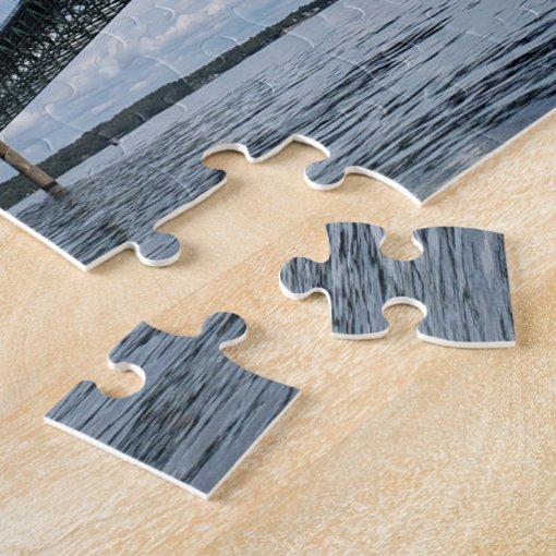 Mighty Mac, Mackinac Suspension Bridge, Michigan Jigsaw Puzzle | Zazzle