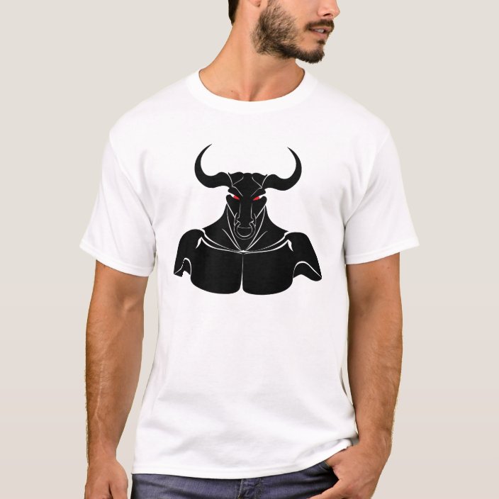Mighty Minotaur – Black T-Shirt | Zazzle.com