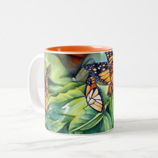 Migration of the Monarch Morning Mug | Zazzle