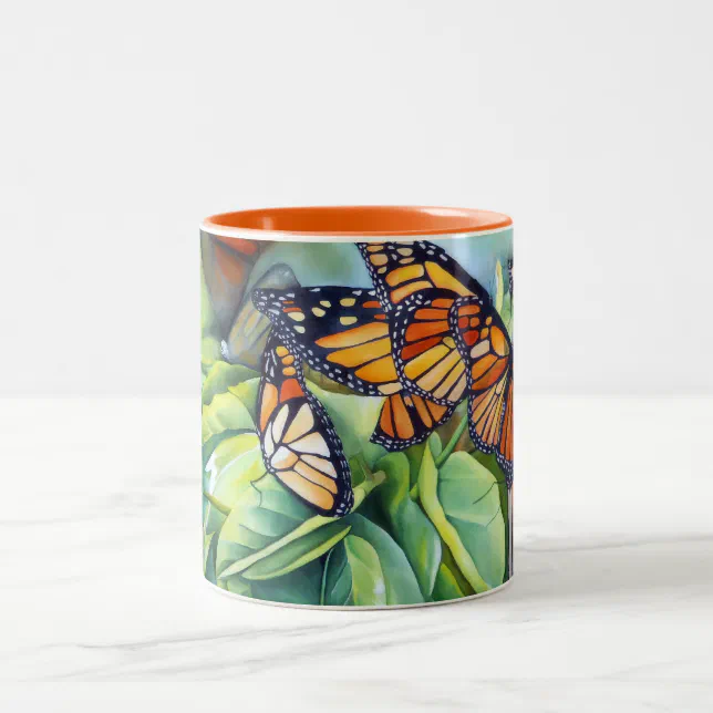 Migration of the Monarch Morning Mug | Zazzle