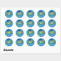 Mike 3 classic round sticker | Zazzle